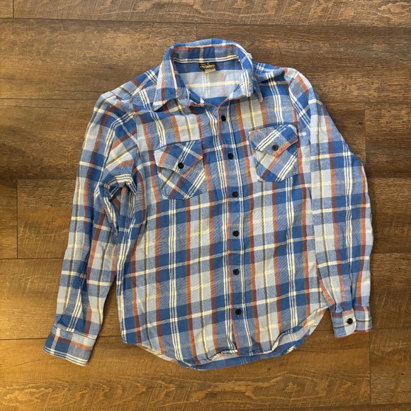 Sears | Shirts | Vintage Sears Sportswear Mens Button Down Shirt Sz ...